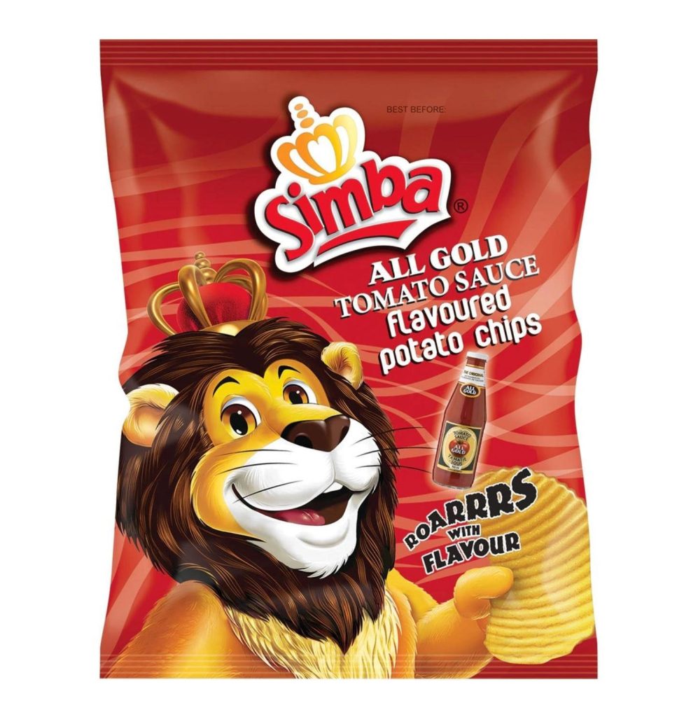SIMBA POTATO CRISPS 125GX24 – TOMATO SAUCE – Zambezi Foods